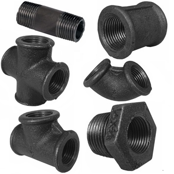 Black MI Fittings - floMAX