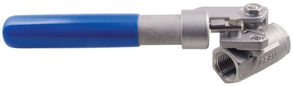 Ball Valve with "Deadman" Spring Return Handle - floMAX