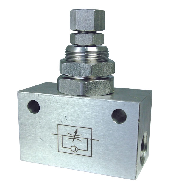 Inline Flow Control Valve - Stainless Steel - floMAX